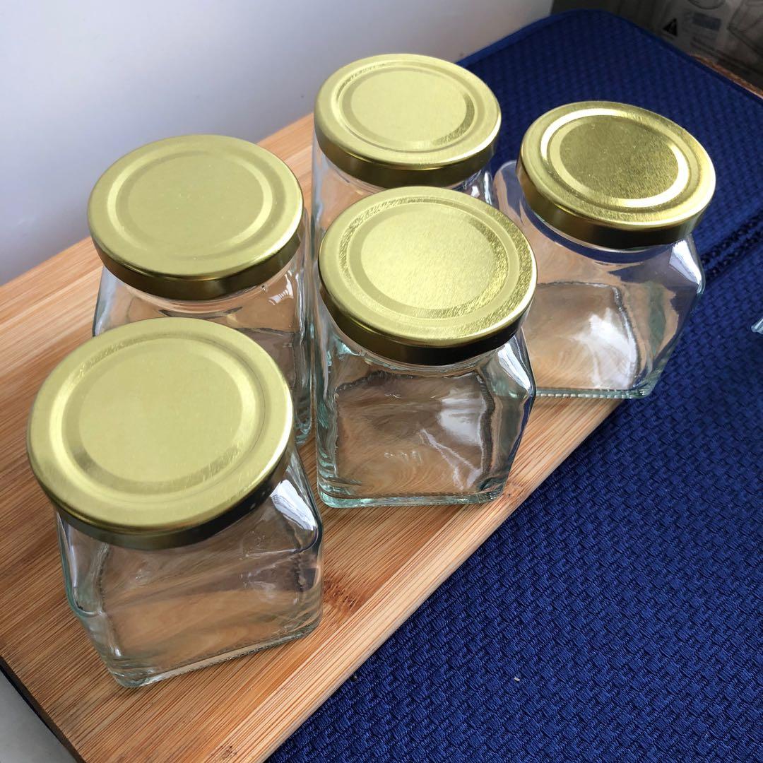 Large jam jars 5pc, Furniture & Home Living, Kitchenware & Tableware ...