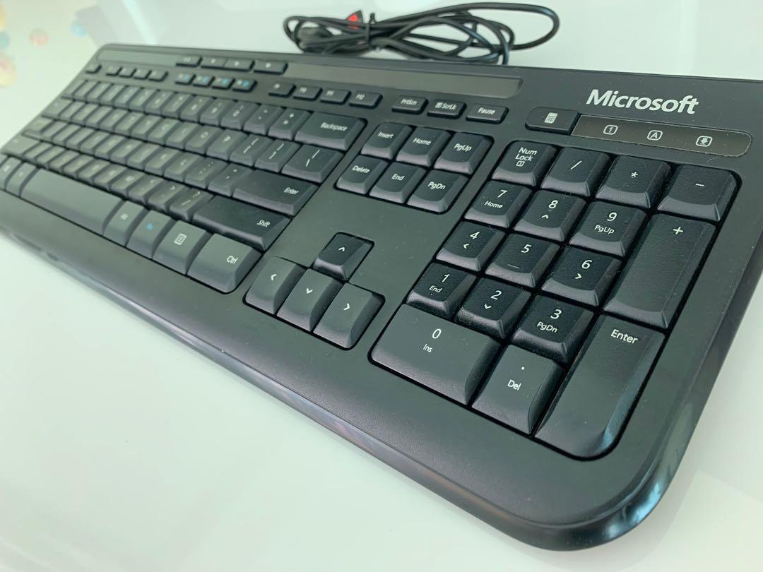 Microsoft Wired Keyboard 600, Computers & Tech, Parts & Accessories ...