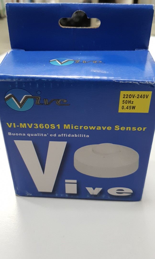 Microwave sensor ( motion detector ), Furniture & Home Living, Security ...