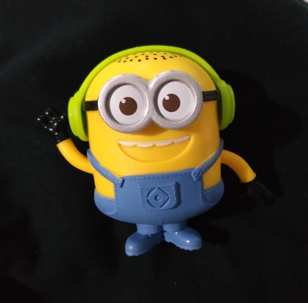 Minion on headset, Hobbies & Toys, Toys & Games on Carousell