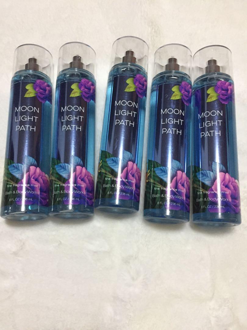 MOONLIGHT PATH Bath and Body Works Fragrance Mist, Beauty & Personal ...
