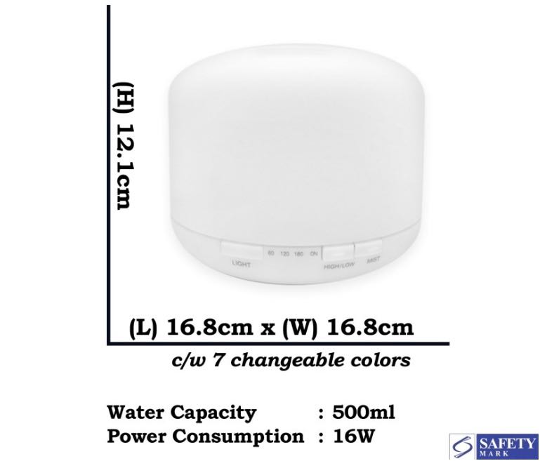 Muji Design Air Diffuser (500ml), Furniture & Home Living, Home ...