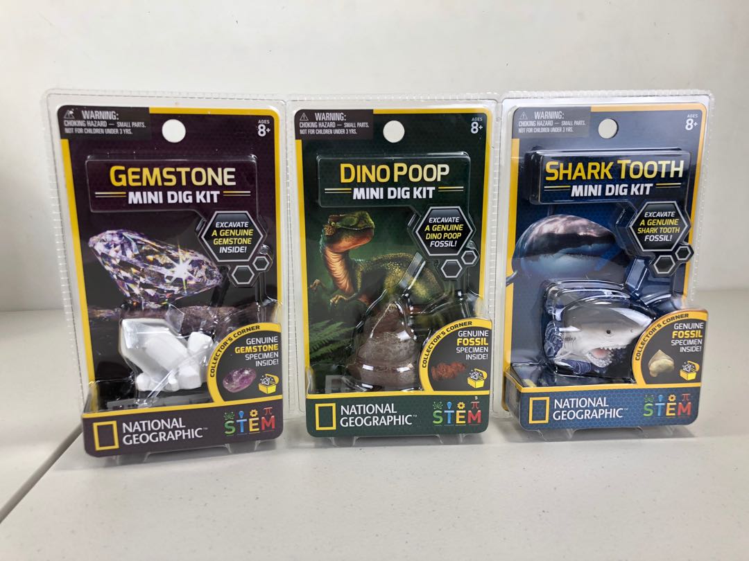 National Geographic Dig Kits - educational, Hobbies & Toys, Toys ...