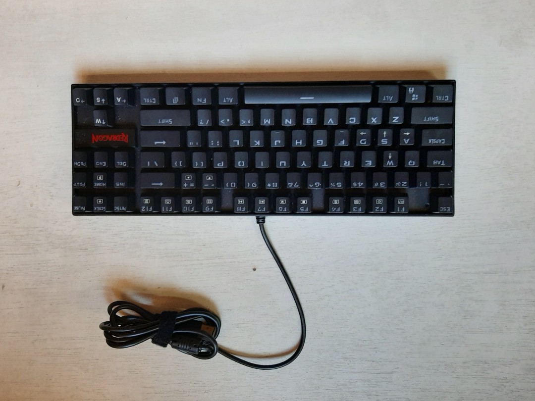 Red Dragon Kumara K552 mechanical gaming keyboard, Computers & Tech ...