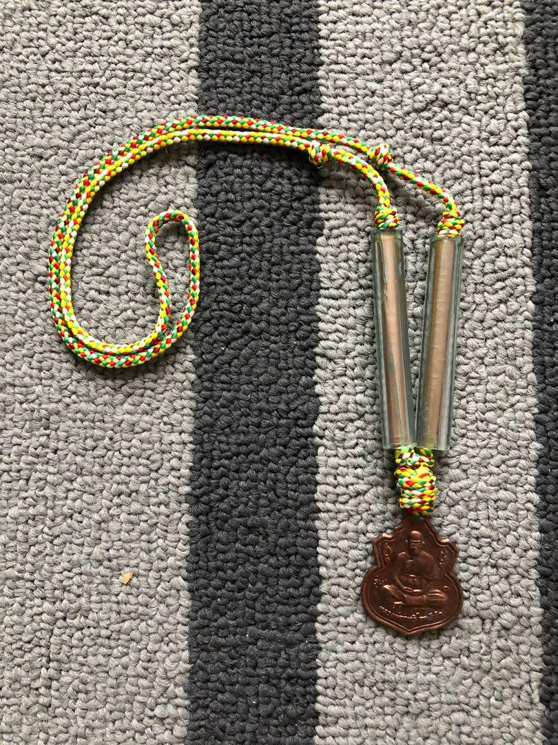 Rian Lp Rith & 2 takrut necklace Wat chonlaprathan Be:2537, Hobbies ...