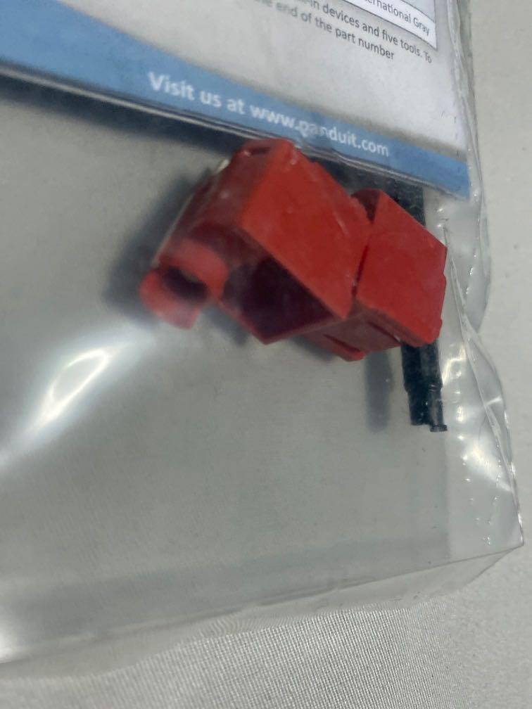 RJ45 Plug Lock-in Device, Computers & Tech, Parts & Accessories, Cables ...