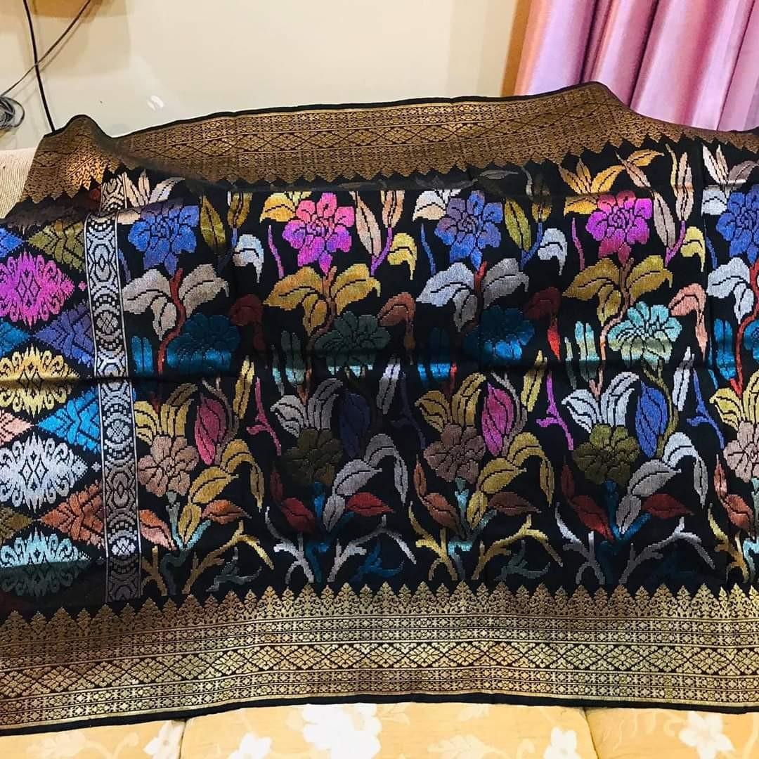 Sampin Songket Exclusive Benang HD, Men's Fashion, Muslim Wear, Baju ...