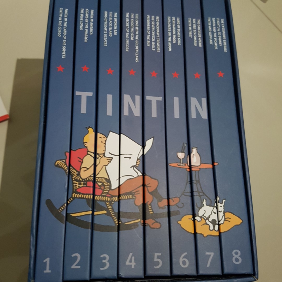The adventure of TinTin, Books & Stationery, Comics & Manga on Carousell