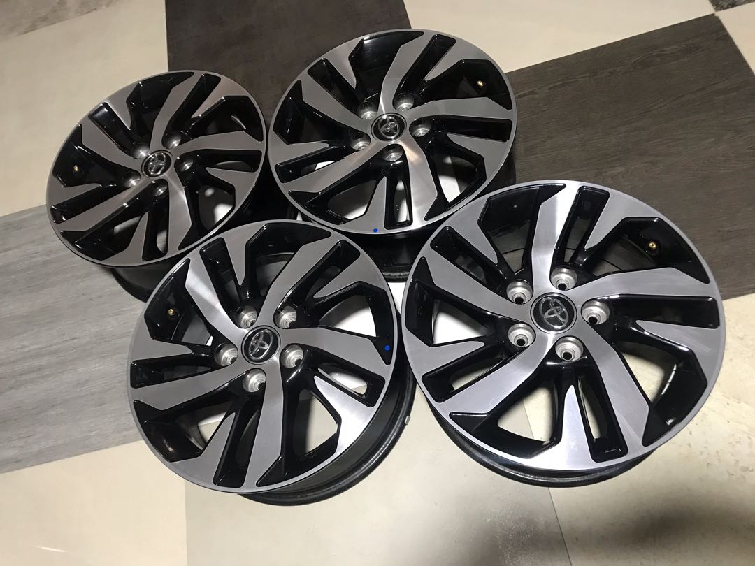 Toyota Rush Mags Size”16X61/2J— 5holes, Car Parts & Accessories, Mags ...