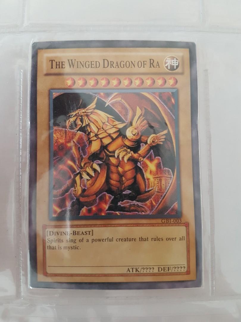 Winged Dragon of Ra Yugioh Card, Hobbies & Toys, Toys & Games on Carousell