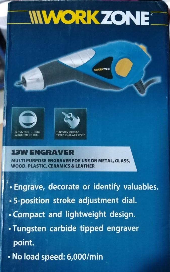 Workzone Heavy Duty Electric not Battery Operated Engraver Machine ...