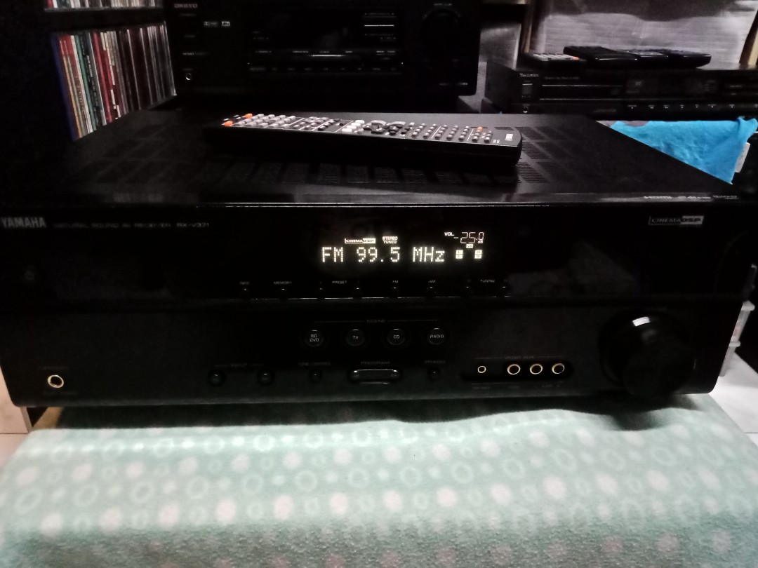 Yamaha RX-V371 5.1 Av Receiver, Audio, Soundbars, Speakers & Amplifiers ...