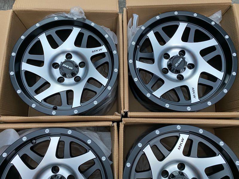 15" MK wheels QC1509 5Holes pcd 114 Machine face mags, Car Parts ...