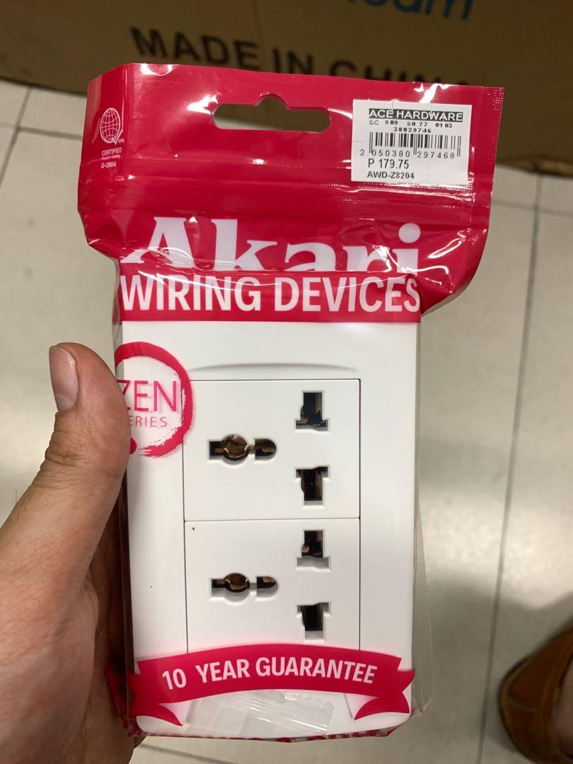 Akari Wiring Device, Audio, Other Audio Equipment on Carousell