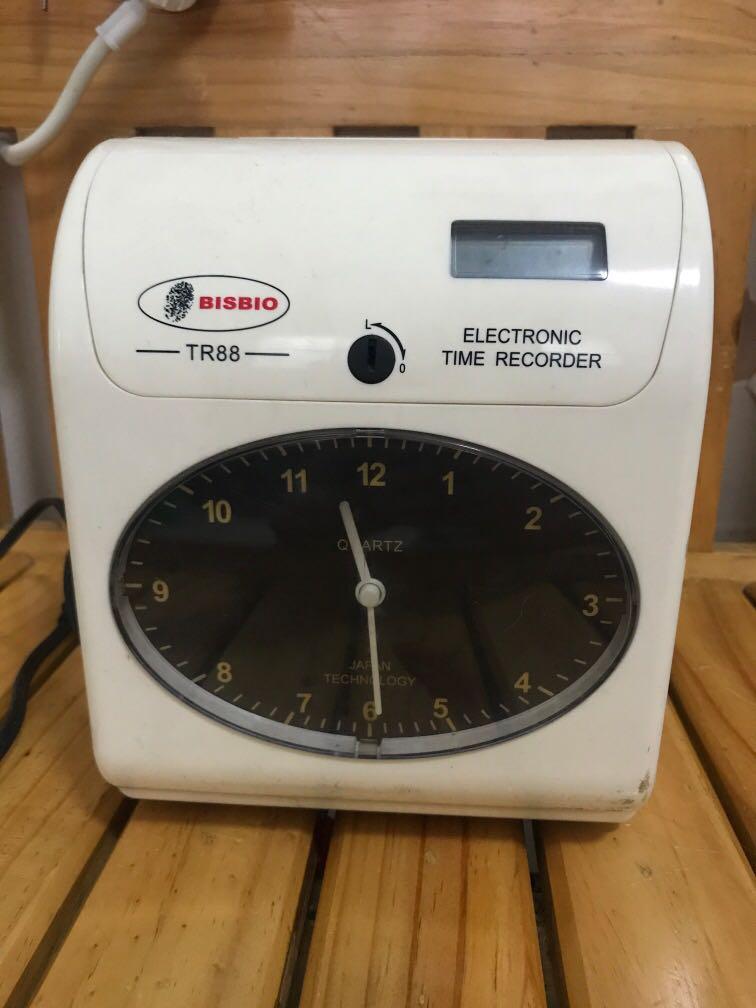 Bisbio Time Clock TR88, Furniture & Home Living, Office Furniture ...