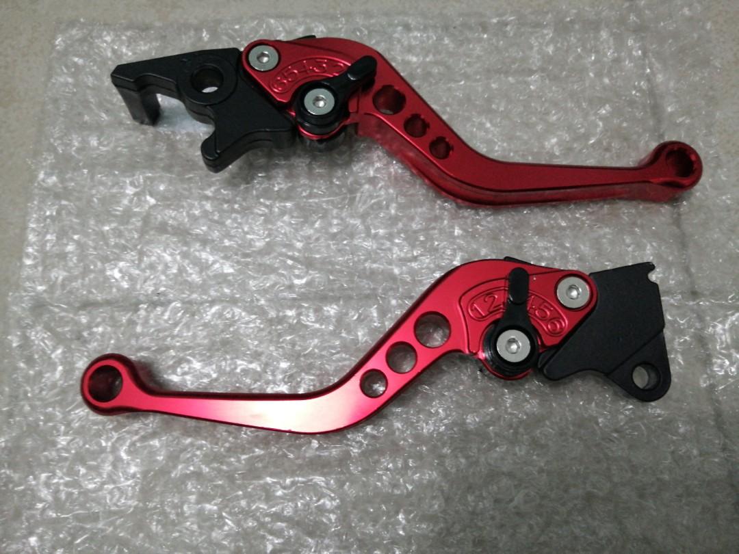 Brake Lever Red, Motorcycles, Motorcycle Accessories on Carousell