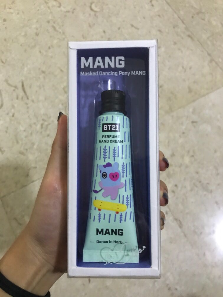 BTS BT21 HAND CREAM, Beauty & Personal Care, Face, Face Care on Carousell