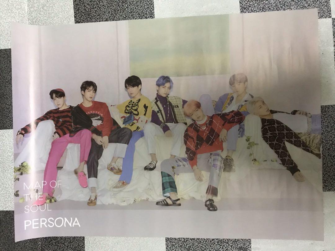 [WTS] BTS MOTS PERSONA OFFICIAL POSTER, Hobbies & Toys, Collectibles ...