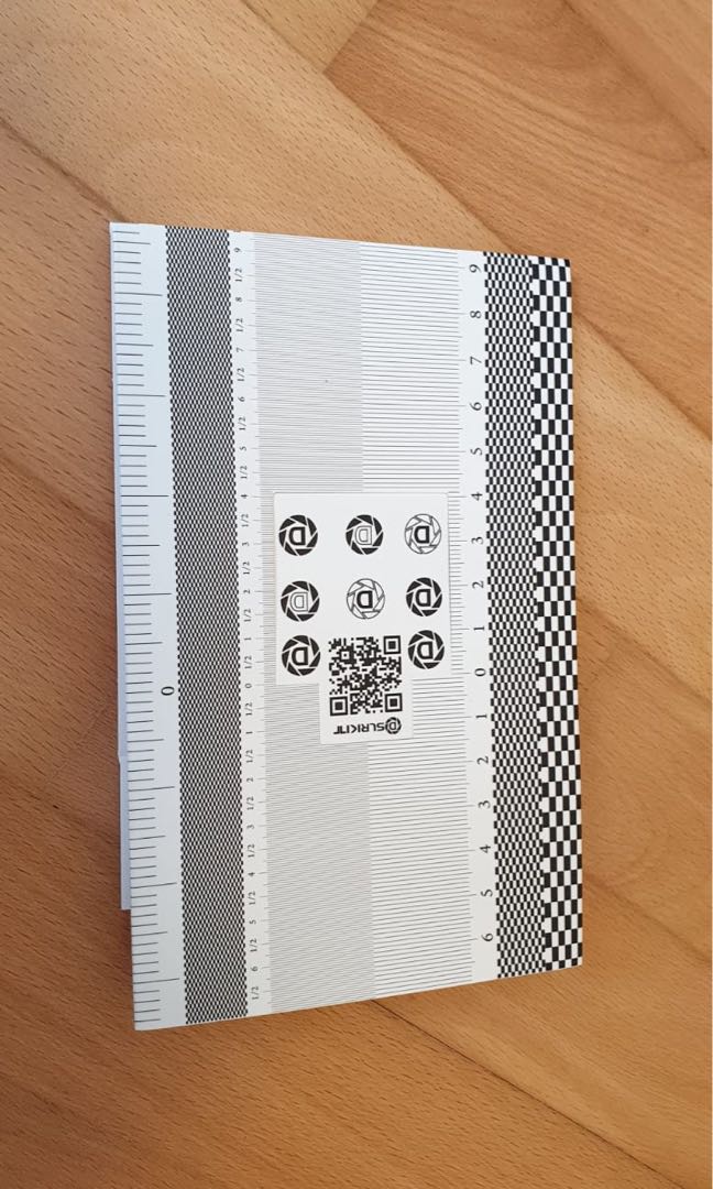 Calibration card for camera $5, Photography, Cameras on Carousell