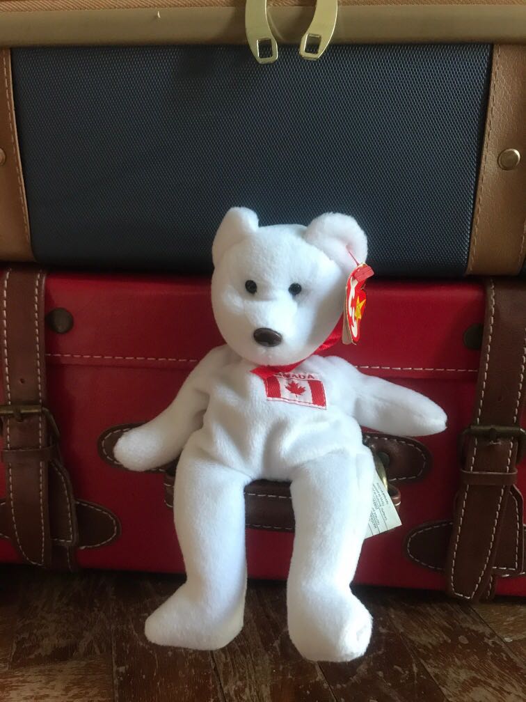 Canada TY Teddy Bear, Hobbies & Toys, Toys & Games on Carousell