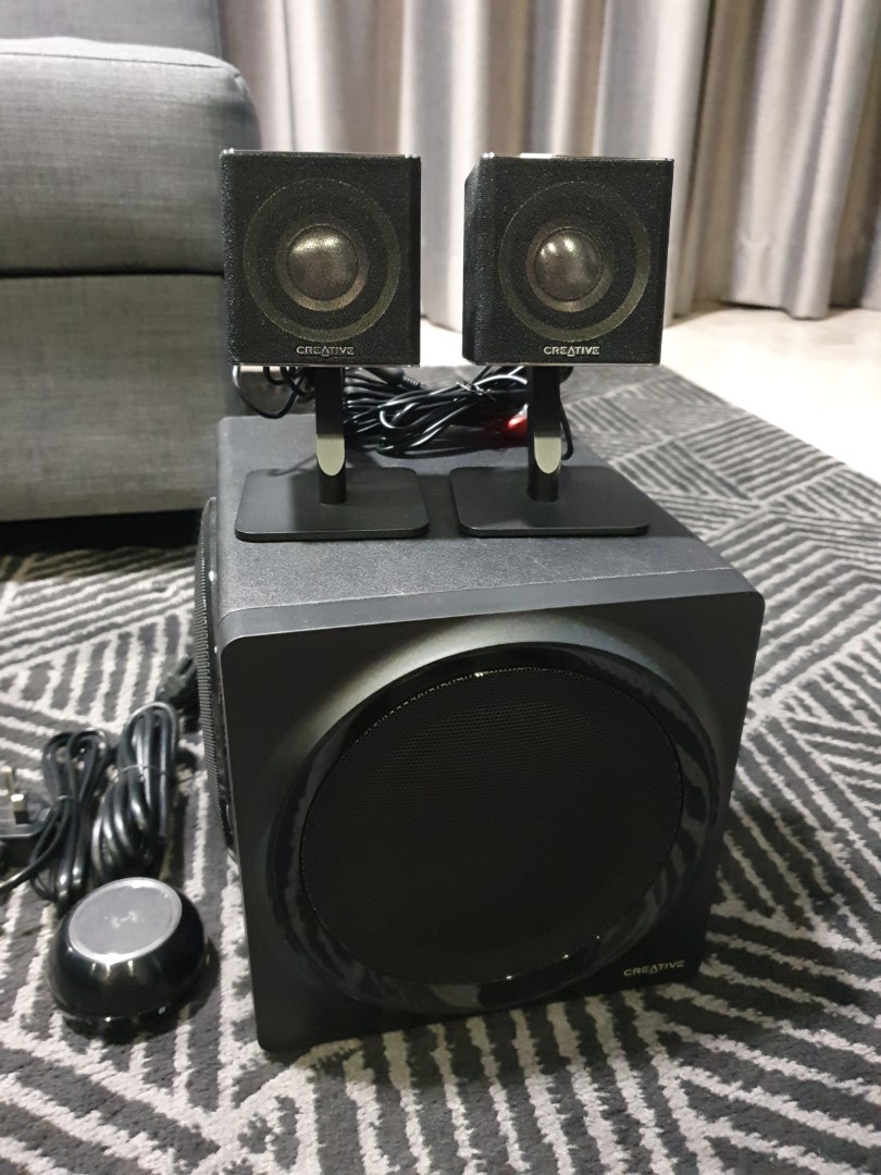 Creative T4 Wireless 2.1 Speakers, Audio, Soundbars, Speakers ...