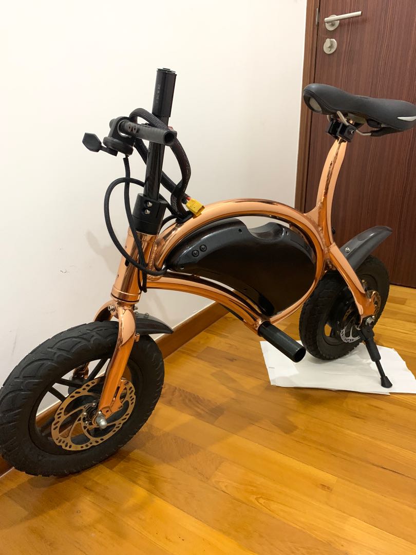 Dyu frame rose gold (72v 60v dyu Fiido dualtron), Sports Equipment ...