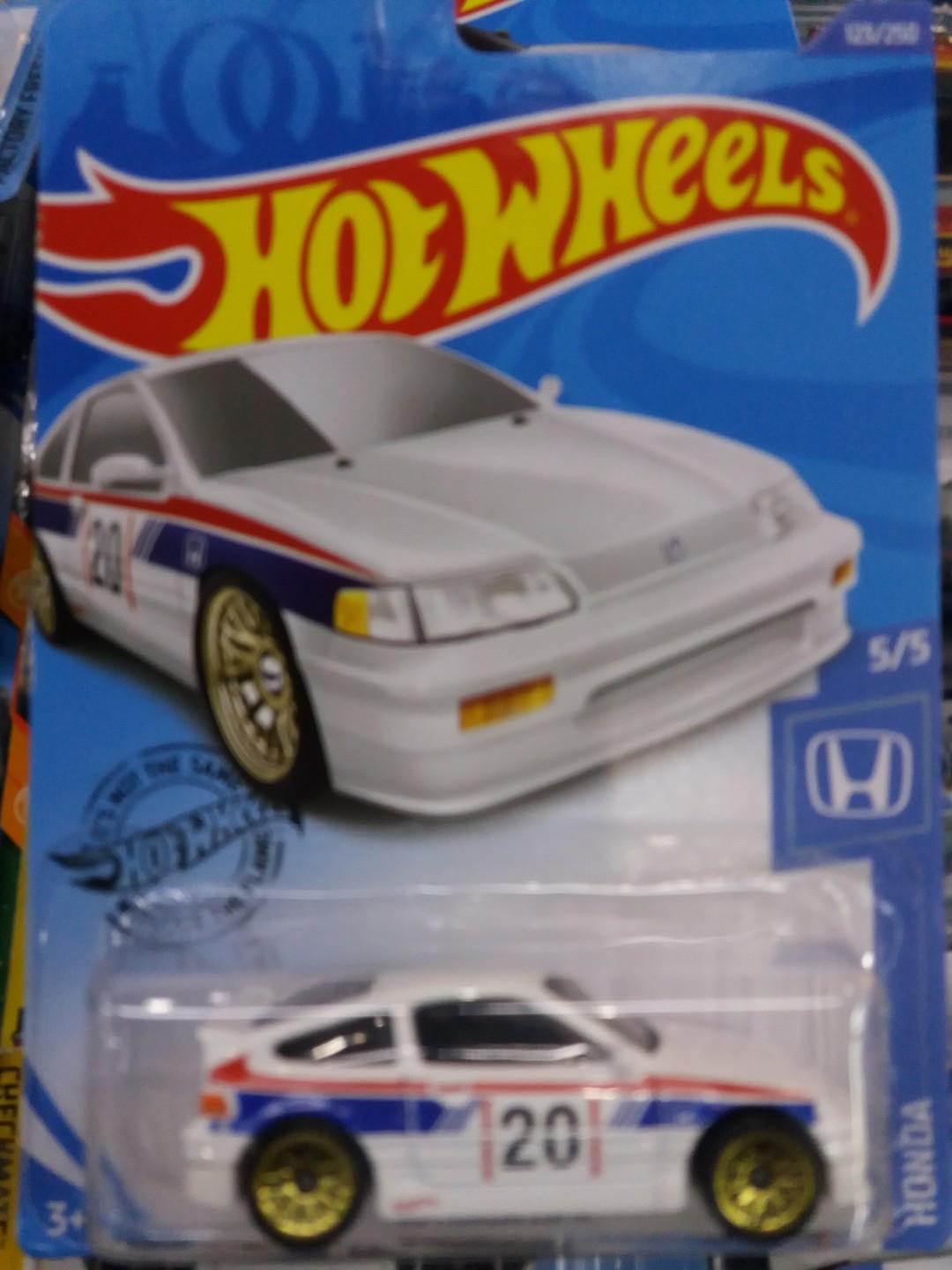 Hot Wheels 88 Honda CR-X, Hobbies & Toys, Toys & Games on Carousell