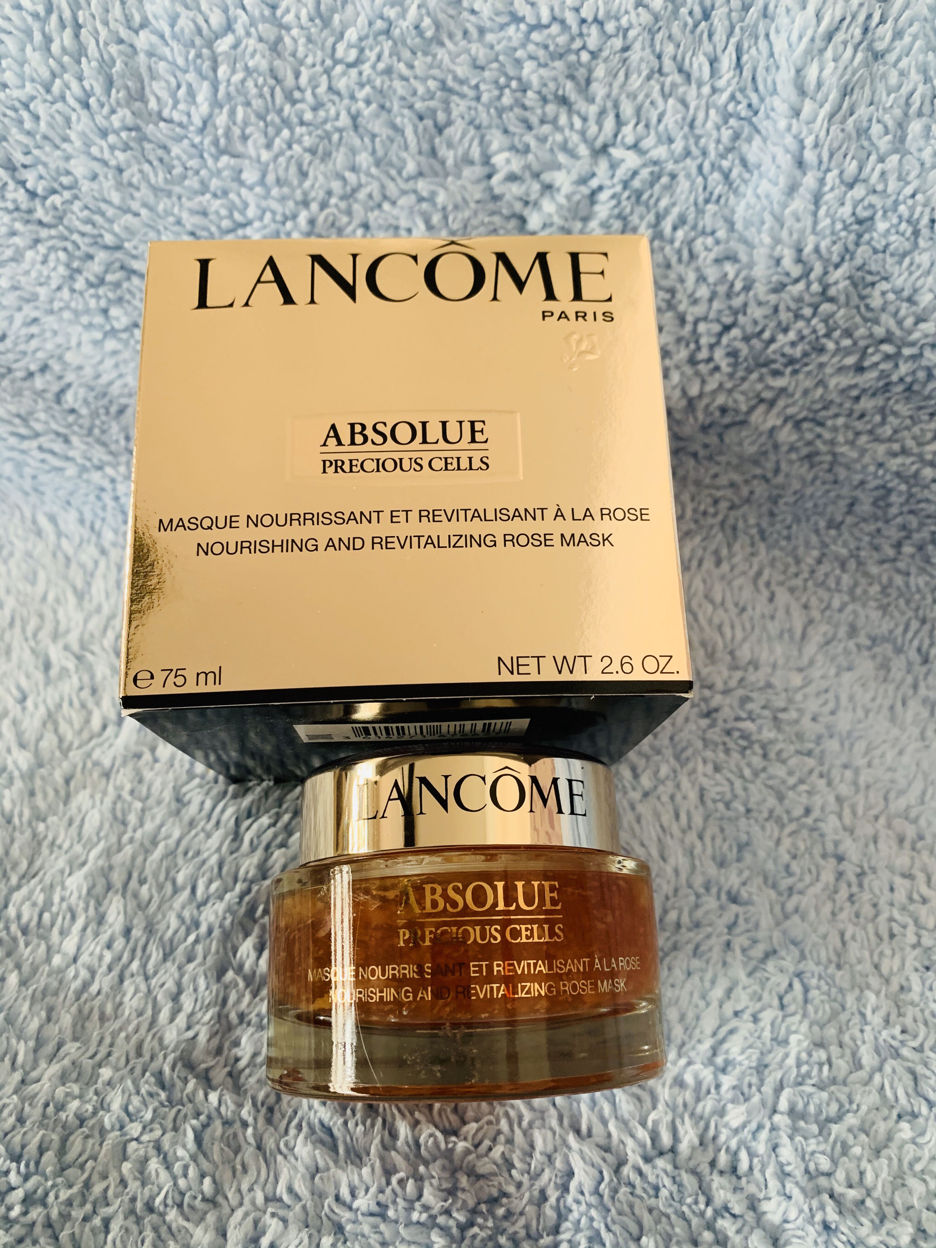 Lancome Absolue Precious Cells Nourishing and Revitalizing Rose Mask ...