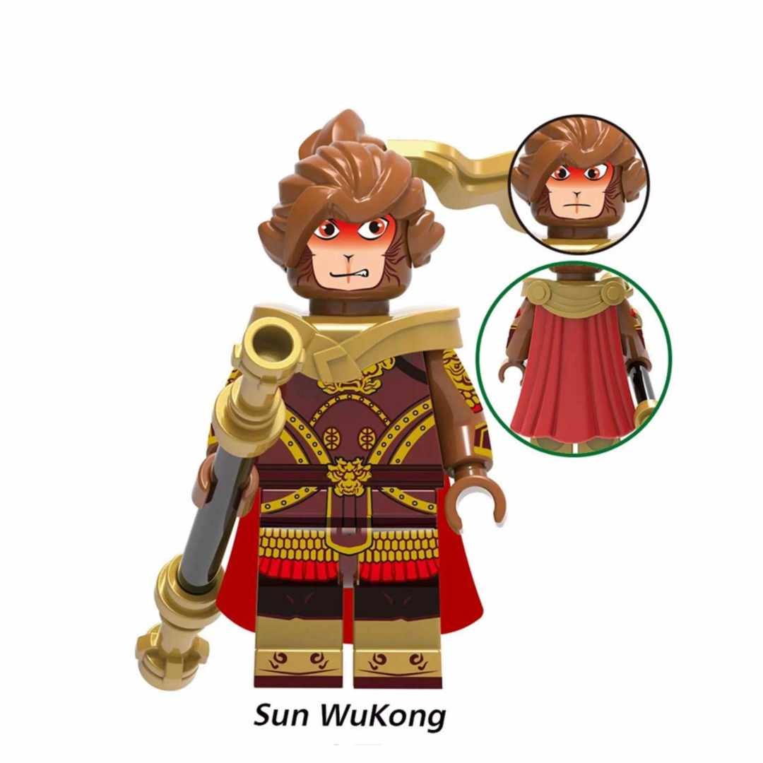 [LESTE] 孙悟空 Sun WuKong Minifigure Monkey King, Hobbies & Toys, Toys ...