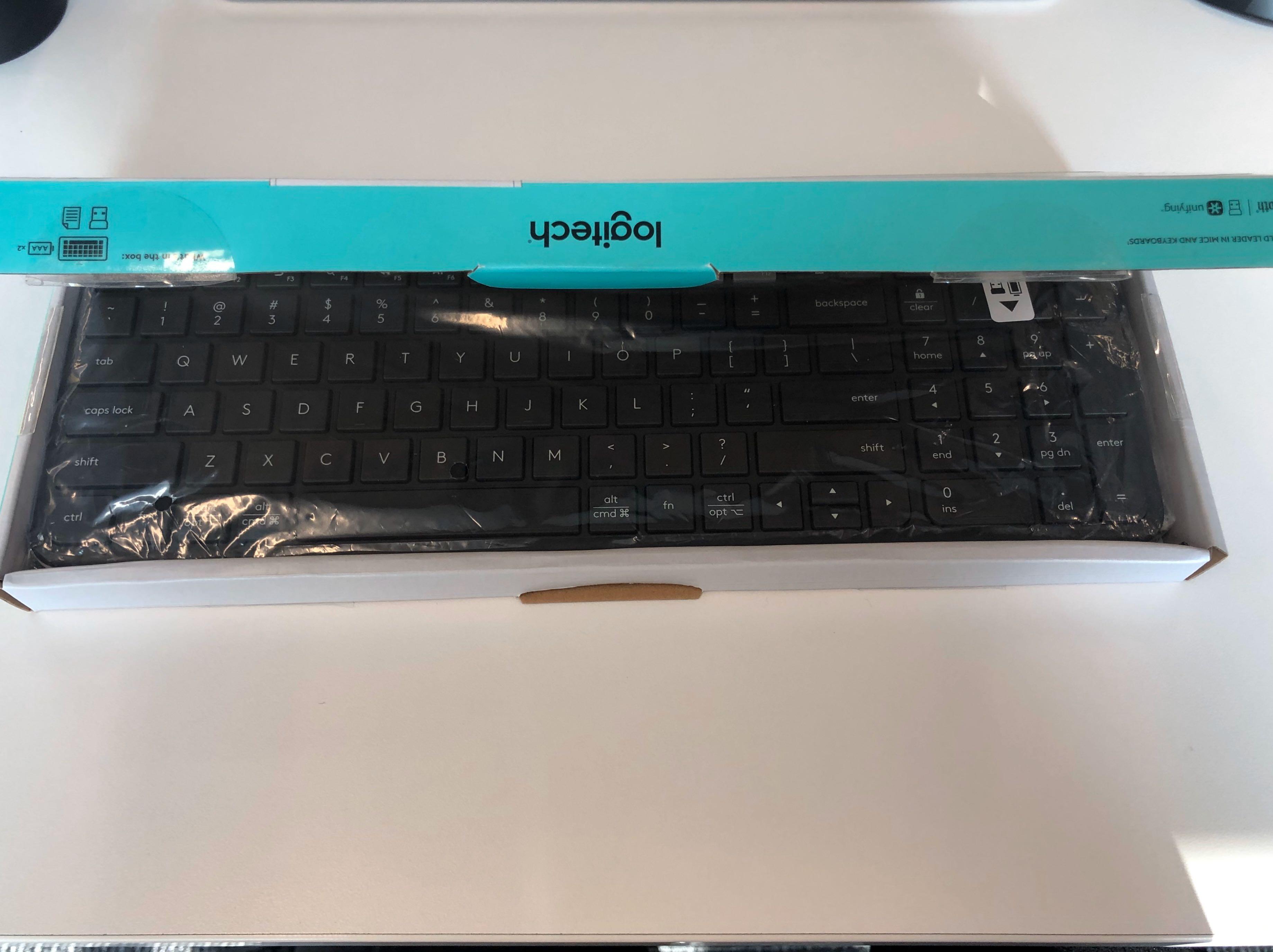 Logitech K580 Multi-device Keyboard - US Layout, 電腦＆科技, 電腦周邊及配件, 電腦鍵盤及 ...