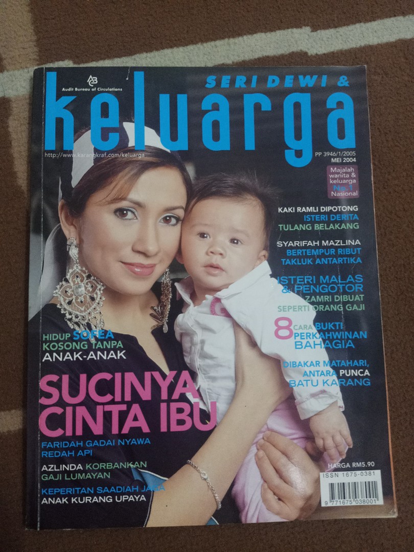 Majalah keluarga -sofea jane, Hobbies & Toys, Books & Magazines ...