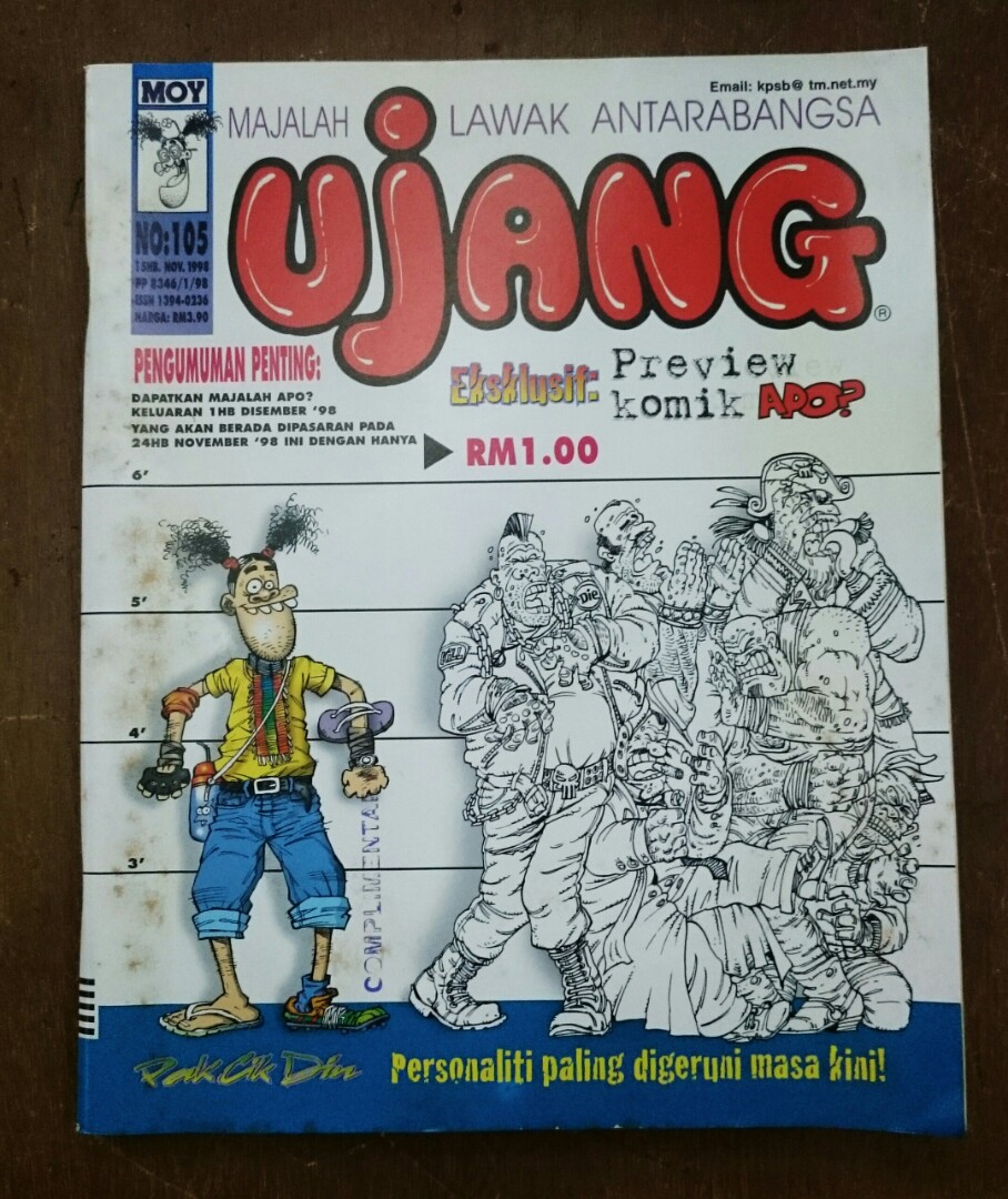 Majalah komik ujang moy, Hobbies & Toys, Books & Magazines, Magazines ...