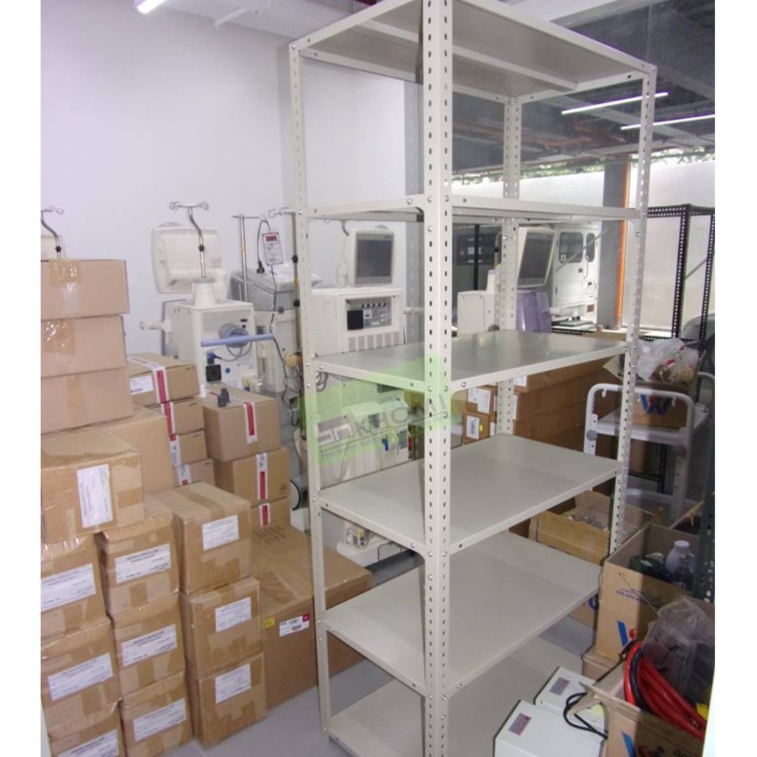 METAL RACK Heavy duty Office Partition Furniture, Furniture & Home ...