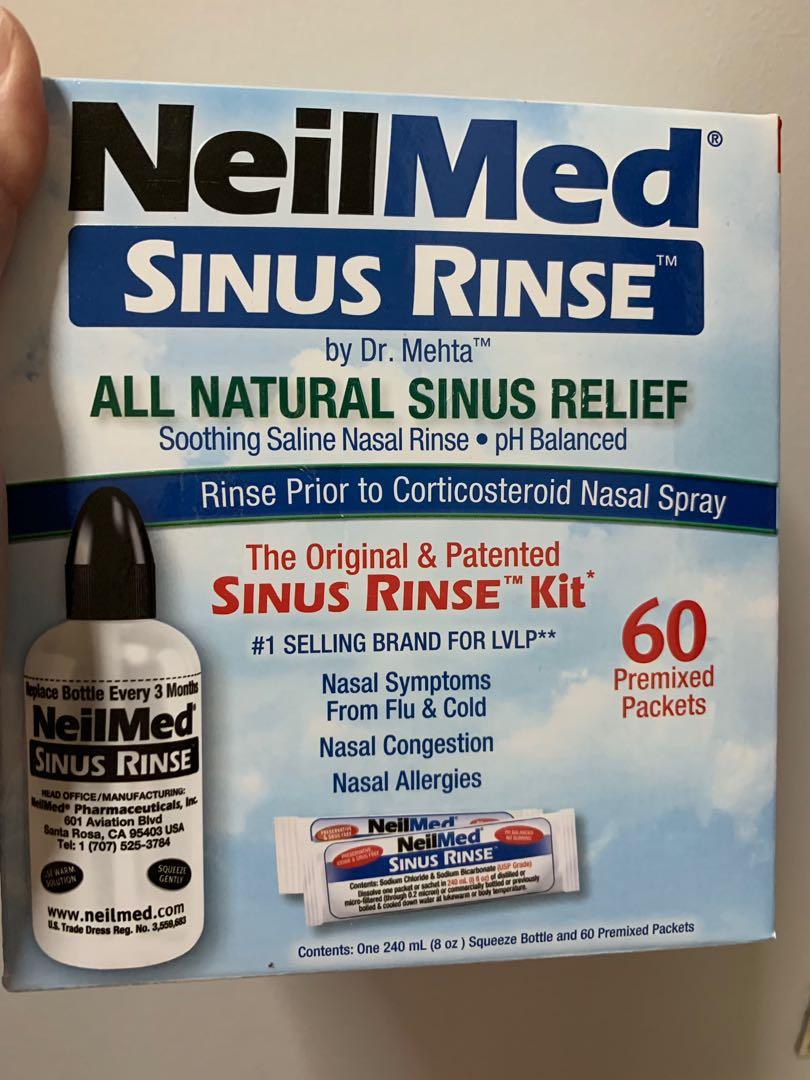 NeiMed sinus rinse kit, Everything Else on Carousell