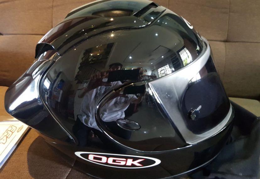 OGK Full Face Helmet, Motorcycles, Motorcycle Accessories on Carousell