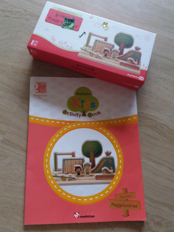 Play Facto Kids Activity Book "Playground Set", Hobbies & Toys, Books ...