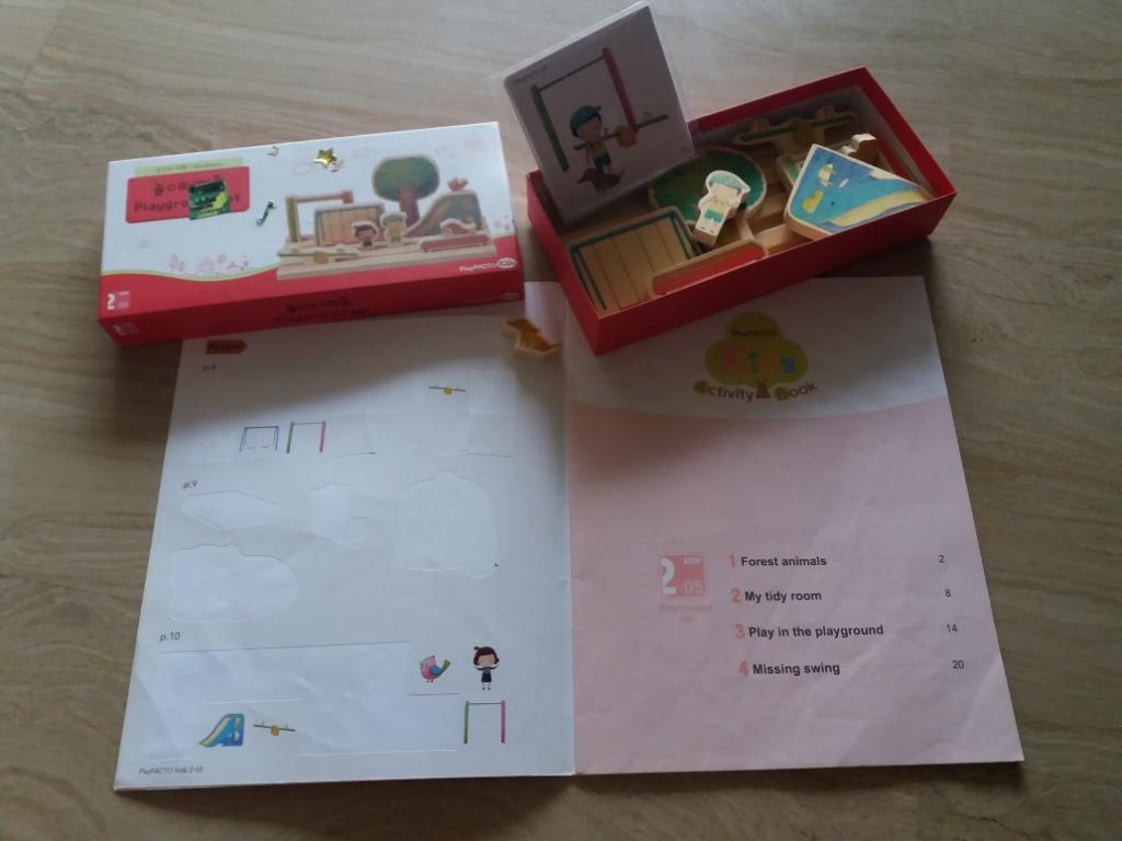 Play Facto Kids Activity Book "Playground Set", Hobbies & Toys, Books ...
