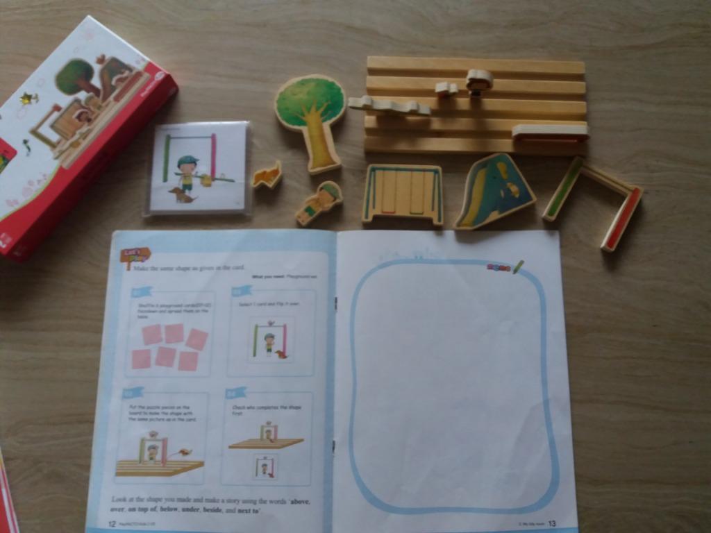 Play Facto Kids Activity Book "Playground Set", Hobbies & Toys, Books ...