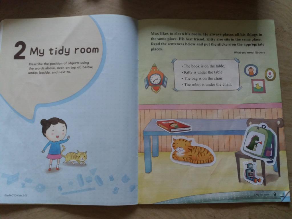 Play Facto Kids Activity Book "Playground Set", Hobbies & Toys, Books ...