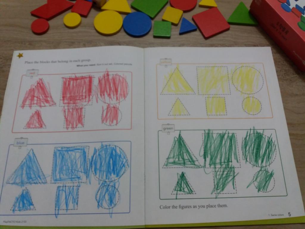 Play Facto Kids Activity Book "Sort It Out", Hobbies & Toys, Books ...