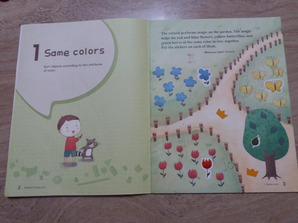 Play Facto Kids Activity Book "Sort It Out", Hobbies & Toys, Books ...