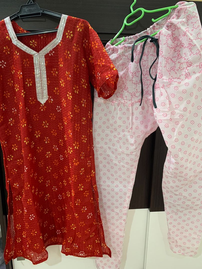 Punjabi Sut, Women's Fashion, Dresses & Sets, Jumpsuits on Carousell