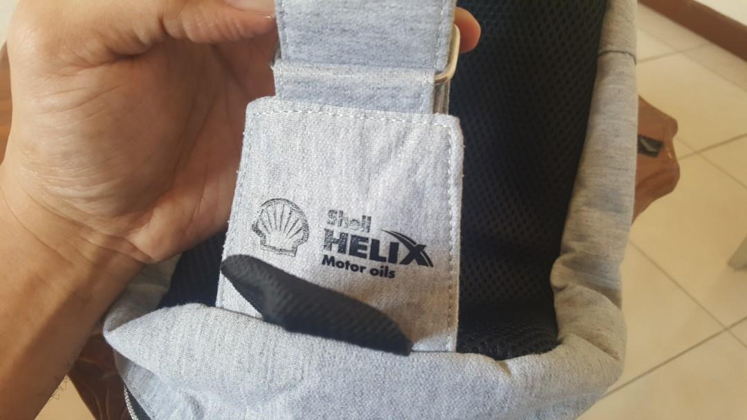 Shell Helix Sling Bag, Men's Fashion, Bags, Sling Bags on Carousell