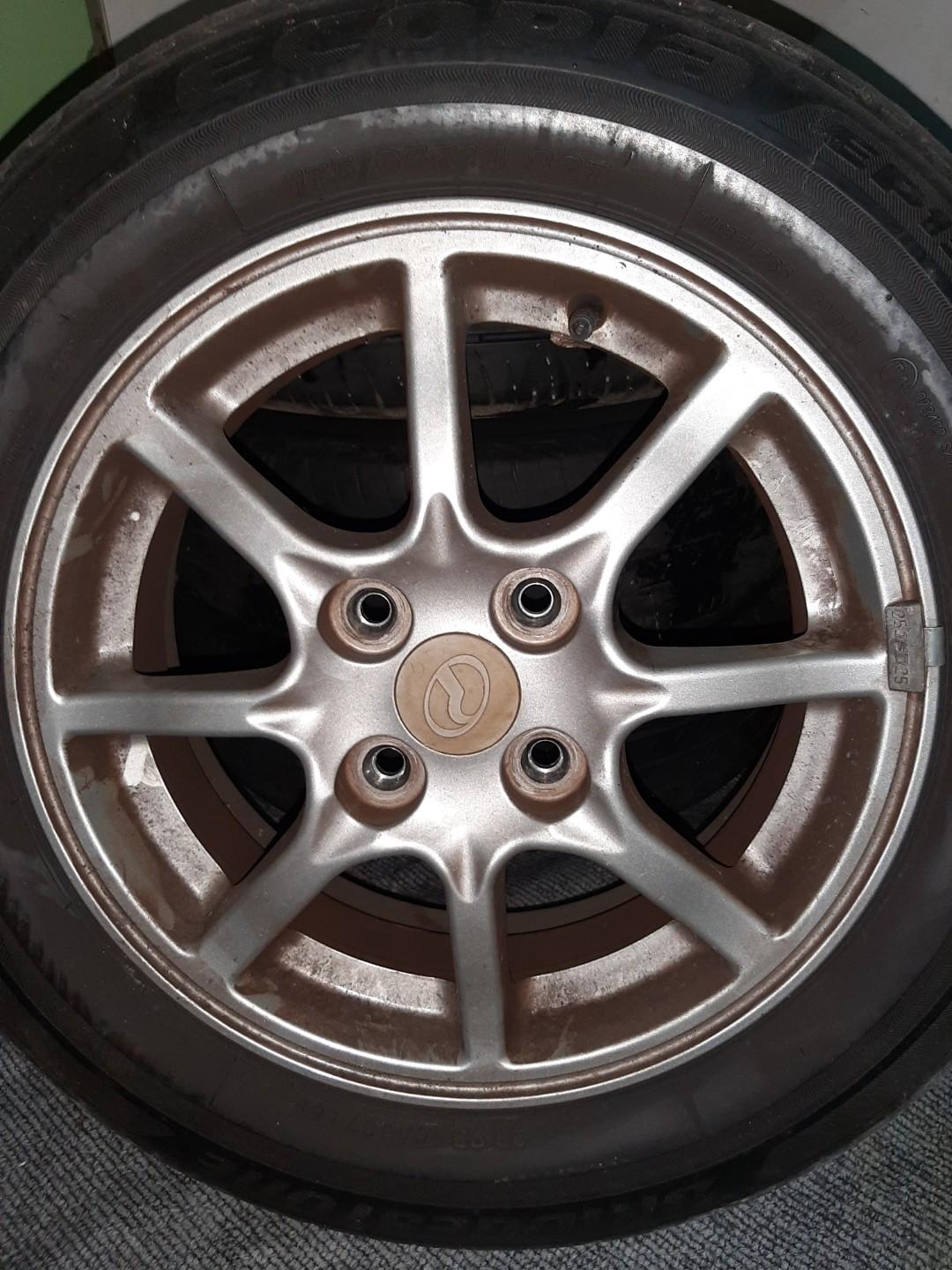 Sport rim original perodua bezza 14, Auto Accessories on Carousell