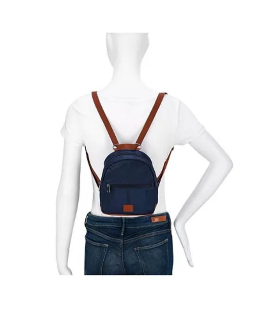 The Sak Navy Esperato Nylon Mini Backpack, Women's Fashion, Bags ...