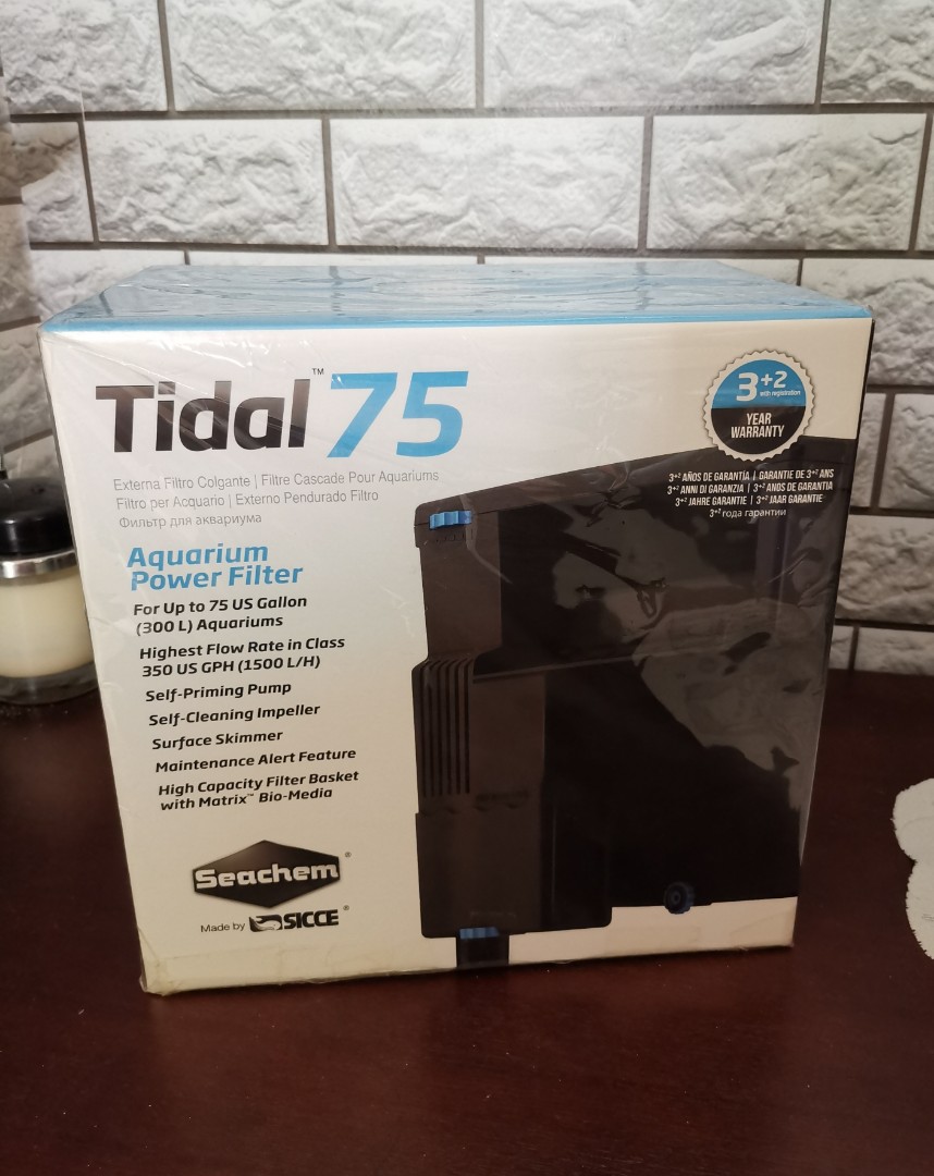 Tidal 75 External Filter, Pet Supplies, Homes & Other Pet Accessories ...