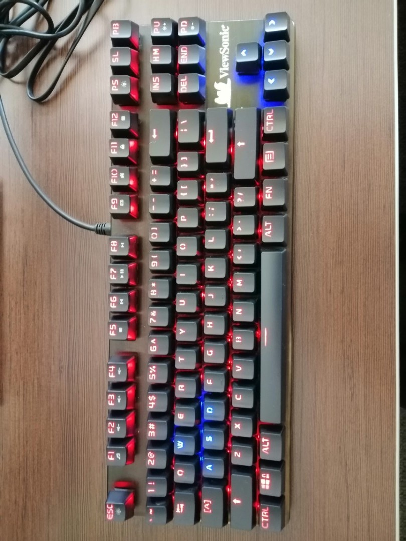Viewsonic KU520 Gaming Mechanical Keyboard, Computers & Tech, Parts ...