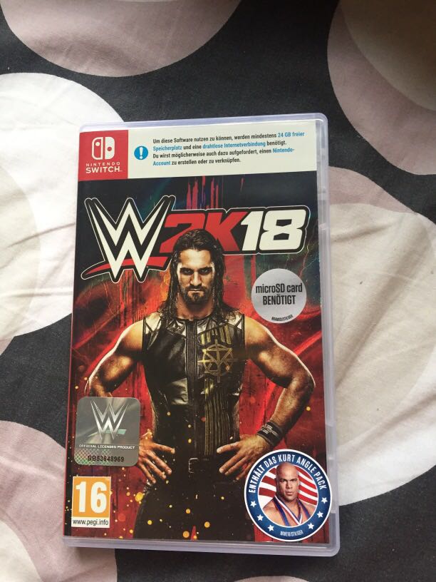 W2k18 switch, Video Gaming, Video Games, Nintendo on Carousell