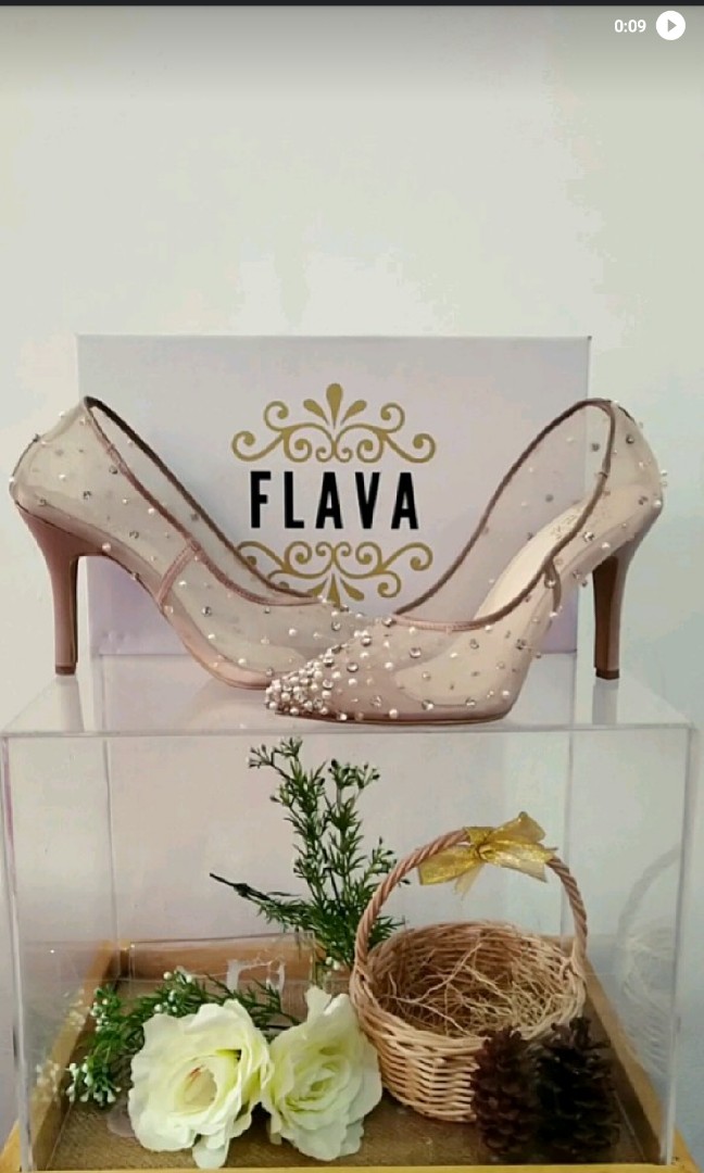 Sewa wedding shoes / sepatu party, Fesyen Wanita, Sepatu di Carousell