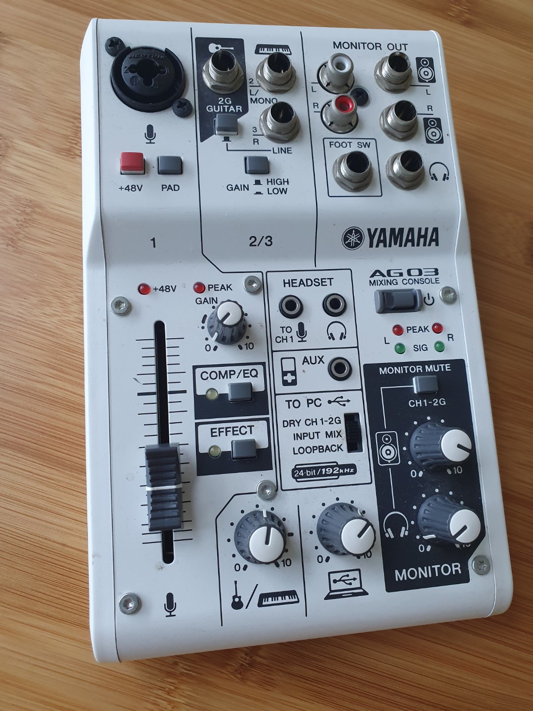 Yamaha AG-03 audio interface , mixer, Audio, Soundbars, Speakers ...